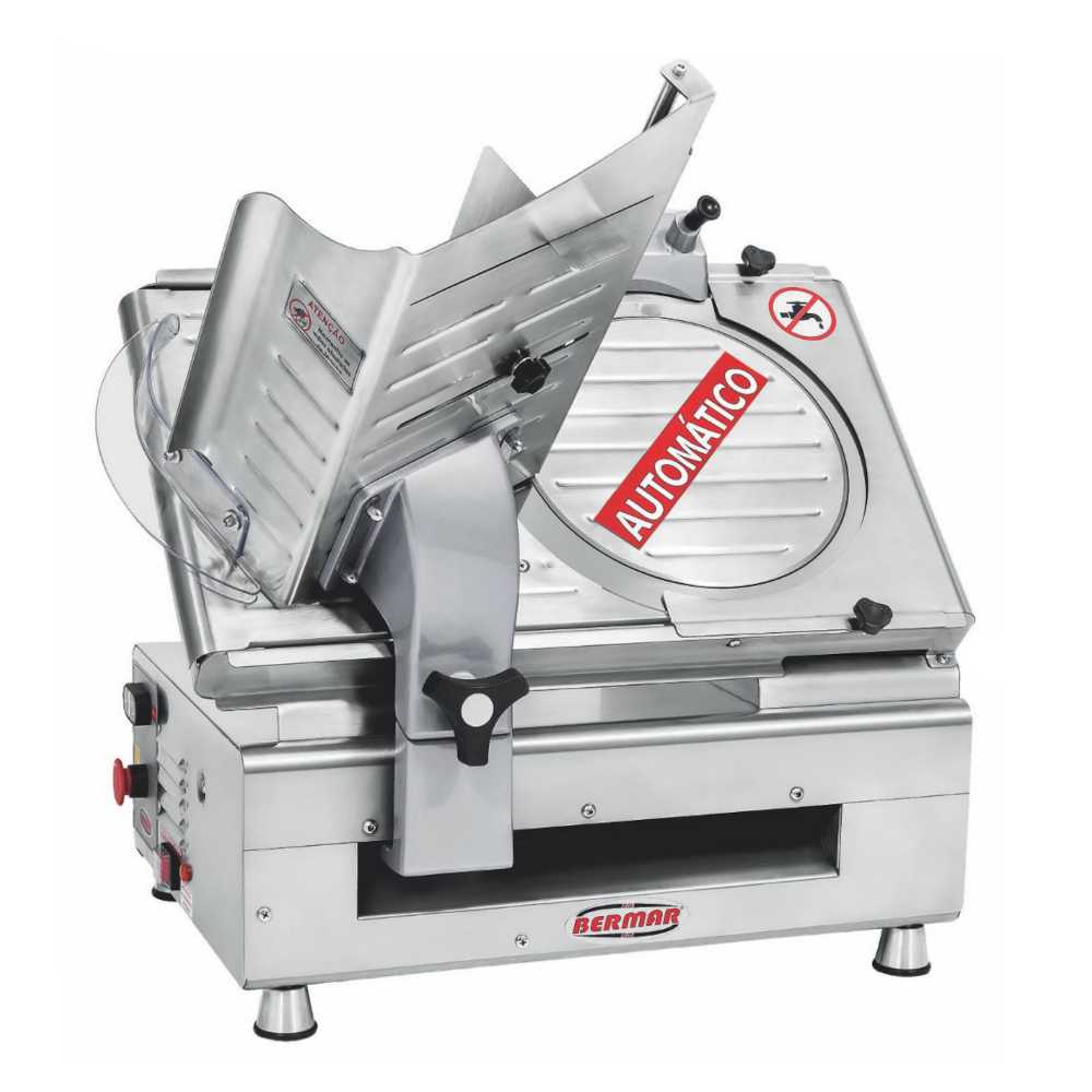 Fatiador De Frios Automático Lâmina 300mm Inox Bm18 - Bermar - Casa Iguatu
